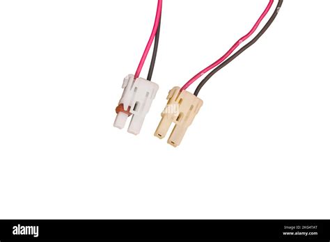 New And Old Comparison Of Socket Cable Header Or Electronic Socket Connector Object Isolated