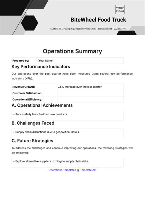Free Operation Templates To Edit Online