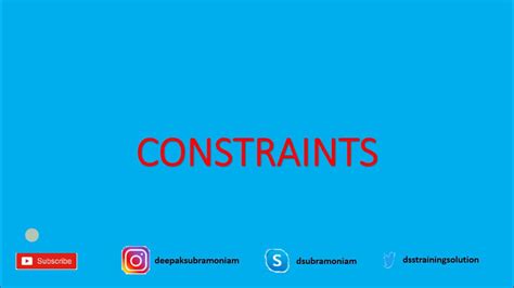 Sql Constraints Not Null Check Primary Key Foreign Key Unique Key Tamil Youtube