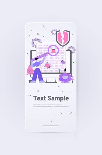 확대 확대 줌 을 가진 사람들 고정 악성 코드 바이러스 스캔 바이러스 공격 트로이 목마 검색 버그 탐지 개념 반란에 대한 스톡