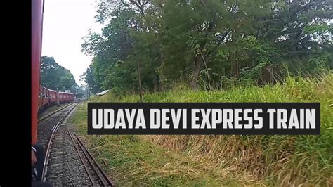 Udaya Devi Express Train Between Kurunegala And Muttettugala Youtube