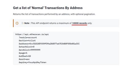 Get All Transactions Of A Contract Using Etherscan Api Retherscan