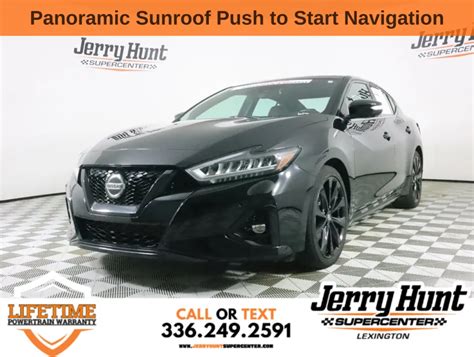 Used 2021 Nissan Maxima Sr For Sale In Lexington Nc Vin