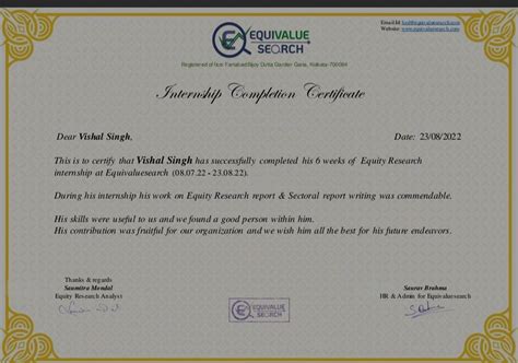 Vishal Singh On Linkedin Research Internship Experience Intern 20 Comments