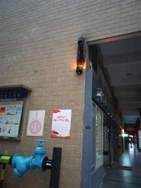 例行巡逻遇异常 及时灭火保平安 公元物业