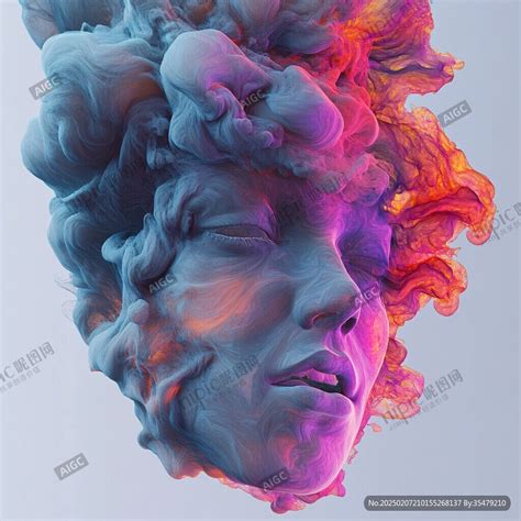 Ai创作图彩墨效果彩墨渲染 炫酷冷暖色晕染 阈限蒸汽波 炫彩创意广告 酷炫流动色彩画海报 创意律动色彩 渐变数码印花 炫丽的梦幻流体画 肌理彩色流体 虚拟形象艺术 立体渐变发光体设计 Poly