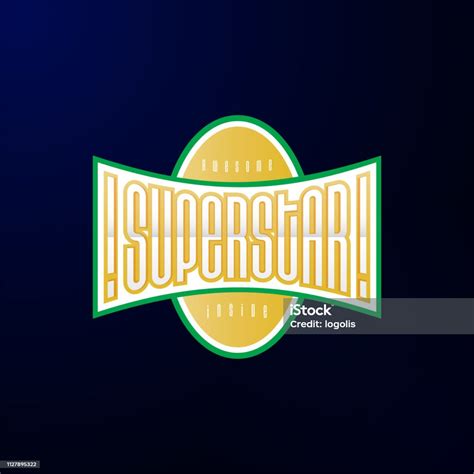 스포츠 엠 블 럼 인쇄 술입니다 당신의 T셔츠 인쇄 의류에 대 한 슈퍼 스타 영웅 로고 스티커 0명에 대한 스톡 벡터 아트 및 기타 이미지 Istock
