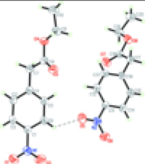 The Asymmetric Unit Of The Title Compound With The Atom Numbering