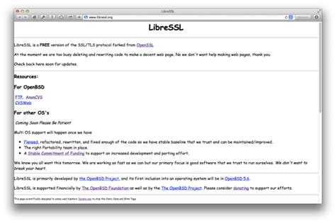 OpenSSL Code Beyond Repair Claims Creator Of LibreSSL Fork Ars Technica
