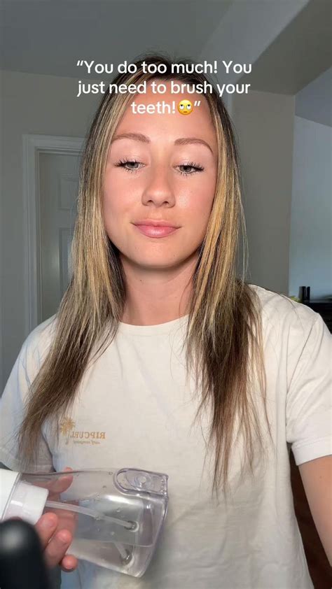 I Will Forever Add Mouthwash To My Water Flosser Flosser Water Flosser Beauty Hacks