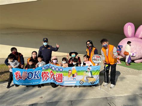 中央公園燈會交通宣導｜中市警盼降低事故護路人