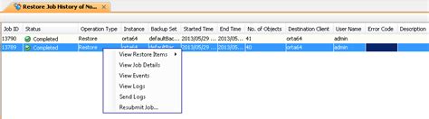 Restore Notes Document Idataagent