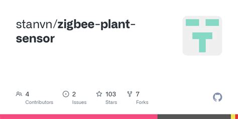 Github Stanvnzigbee Plant Sensor