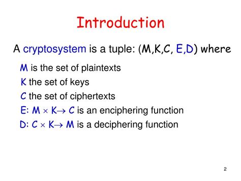 PPT Part 9 Basic Cryptography PowerPoint Presentation Free Download ID 2410302