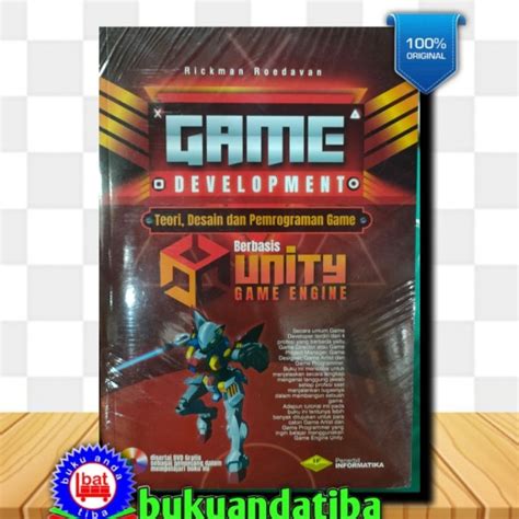 jual kode t95o buku unity tutorial game engine dvd game development