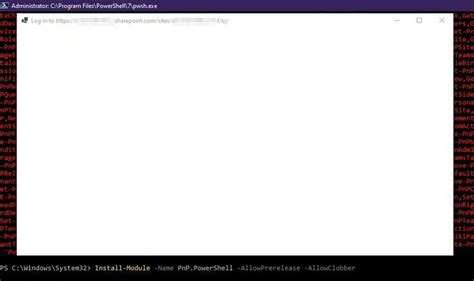 Connect Pnponline Useweblogin Fails Login Window Disappears Microsoft Community Hub