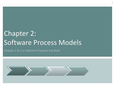 ppt chapter 2 software process models chapter 2 and 3 in software