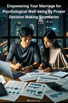 Setting Decision Making Boundaries Empowering Your Marriage For Psychological Well Being The