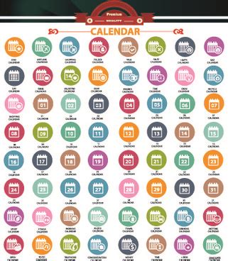 Material Design Calendar Icon At Vectorified Collection Of