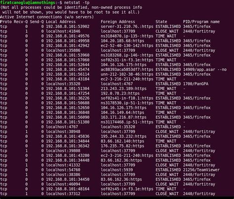 Örneklerle Linuxta Netstat Komutu Nasıl Kullanılır Linux Data