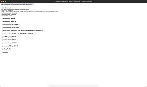 advanced webrtc internals get this extension for 🦊 firefox en us