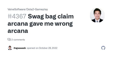 Swag Bag Claim Arcana Gave Me Wrong Arcana · Issue 4367