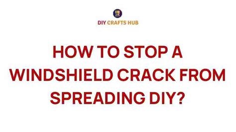 Mastering The Art Of Windshield Repair Stop Cracks In Their Tracks