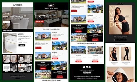 Design Html Email Template By Anjuchy Fiverr