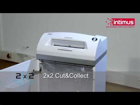 Intimus 120 CP7 High Security NSA Level 6 P7 Shredder Advantage Business Equipment