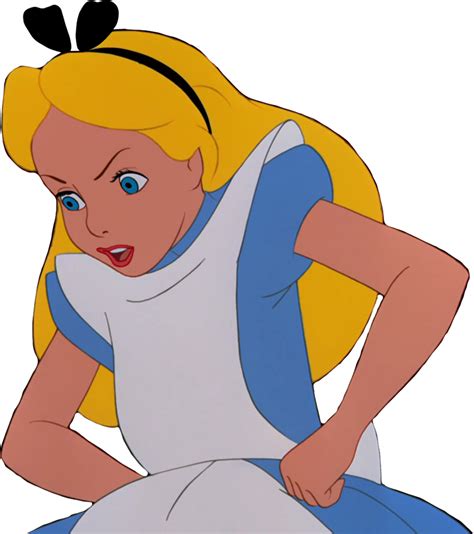 Alice Disney Standing Against The Queen Vector By Homersimpson1983 On