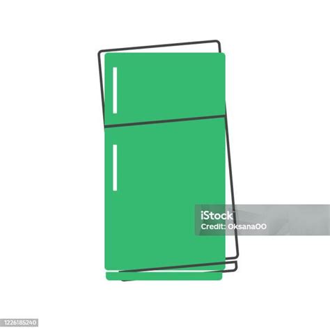 냉장고 만화 스타일의 벡터 아이콘입니다 흰색 격리 된 배경에 가전 제품 냉장고에 대한 스톡 벡터 아트 및 기타 이미지 냉장고 오래된 음식 Istock