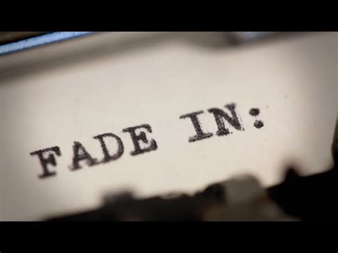 Free Video Essential Screenwriting Preparation Before Writing Fade