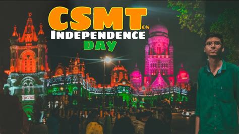 Csmt At Night Youtube