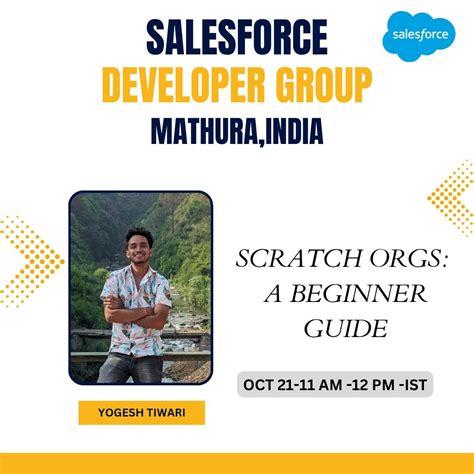 Sfdc Mathura On Linkedin Salesforce Developercommunity Scratchorgs