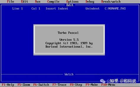 编程考古：turbo Pascal演进史 Turbo Pascal简介（下） 知乎