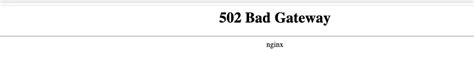 I Solved 502 Bad Gateway Error In Nodejs Application Deployment On