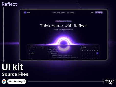 Make Reflect Ui Your Own By Figr Design On Dribbble