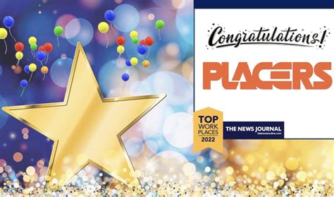 Earned Fifth Ranking In Top Places To Work In Delaware Placers