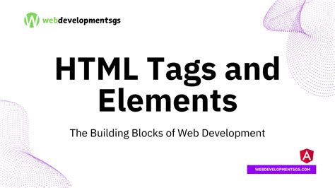 Html Tags And Elements Understanding The Basics Html Tags And Elements Understanding The Basics