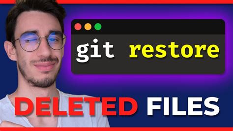Restore Deleted Or Lost Files With Git Youtube