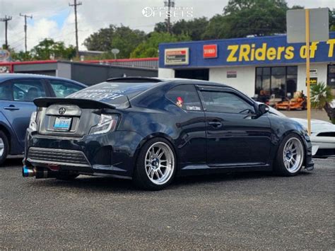 2015 Scion Tc With 18x9 5 10 Cosmis Racing Xt 206r And 235 40r18