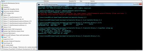 Can Anyone Help Me How To Use Autoit Library With Robotframework