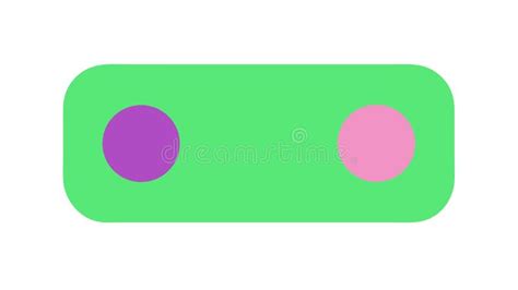 Toggle Switch Ui Element For Settings And User Preferences Vector