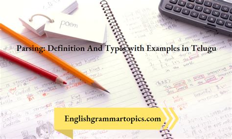 Parsing Definition And Types With Examples In Telugu English Grammar