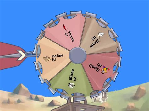 Vocabulary Practice Randomizer Random Wheel