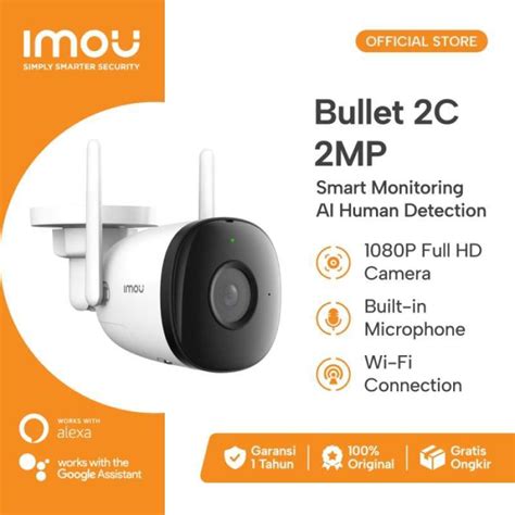 Jual Imou Smart Ip Camera Cctv Outdoor Wi Fi Bullet 2c H 265 With Ip67 Di Seller Winter