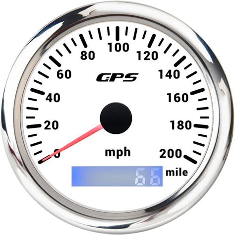85mm Gps Speedometer 80 160 Mph Mile With 7 Colors Grandado