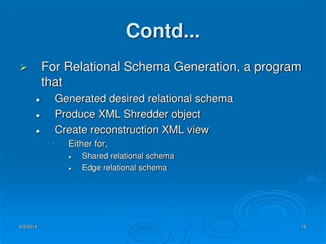 ppt querying xml database using relational database system powerpoint presentation id 494802
