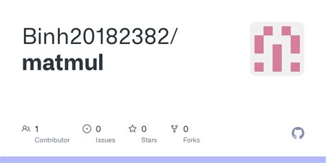 Github Binh Matmul