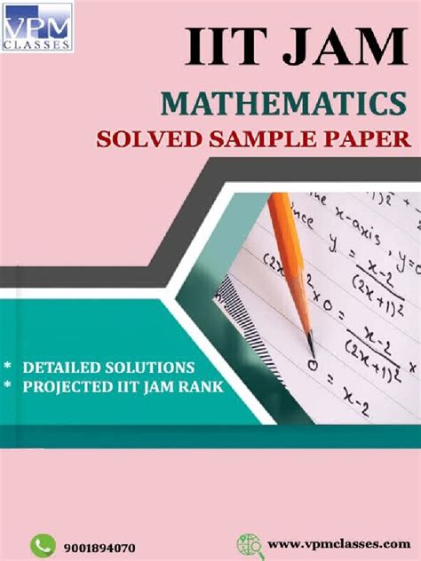 Mathematics Iit Jam Fmtp Vpm Classes Pdf Sequence Function Mathematics
